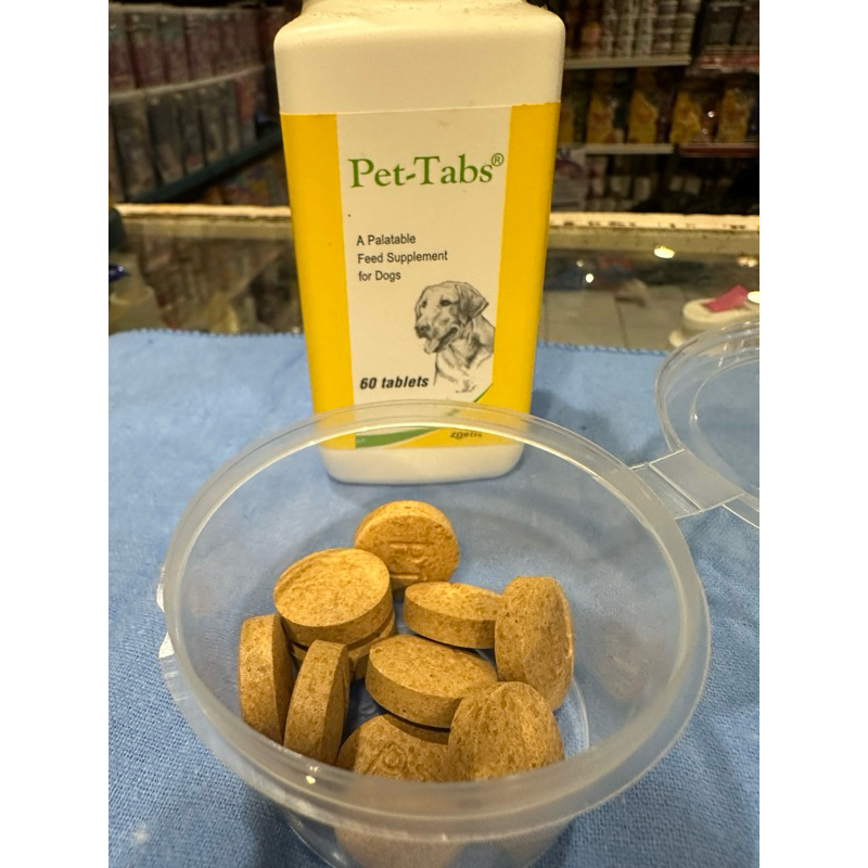 Pet Tabs Packed as 10, 20 or 30 (Aug 2025 Expiry) Dog Multivitamins ...
