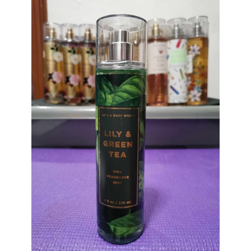 bbw lily and green tea fine fragrance mist | Shopee Philippines