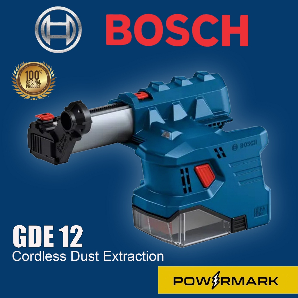 BOSCH GDE 12 Cordless Dust Extraction [POWERMARK | BHD] | Shopee ...