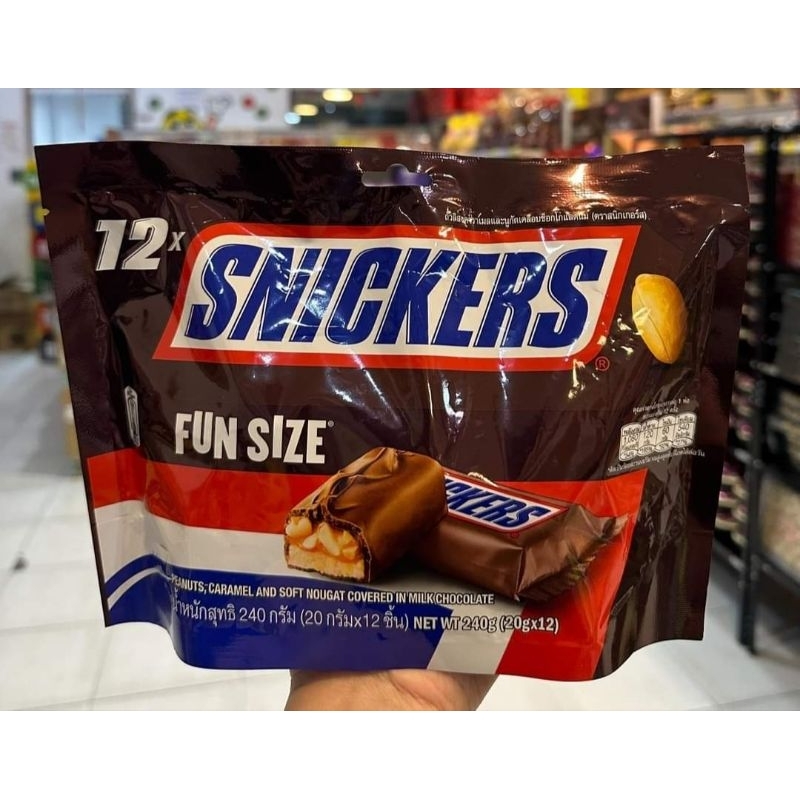 Snickers Fun Size 20gx12pcs | Shopee Philippines