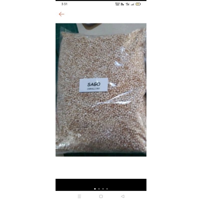 Sago dry (small,midium,large and mix colored) | Shopee Philippines