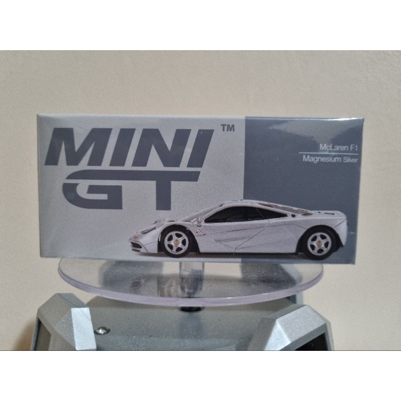 Mini GT #555 1:64 McLaren F1 (Magnesium Silver) | Shopee Philippines