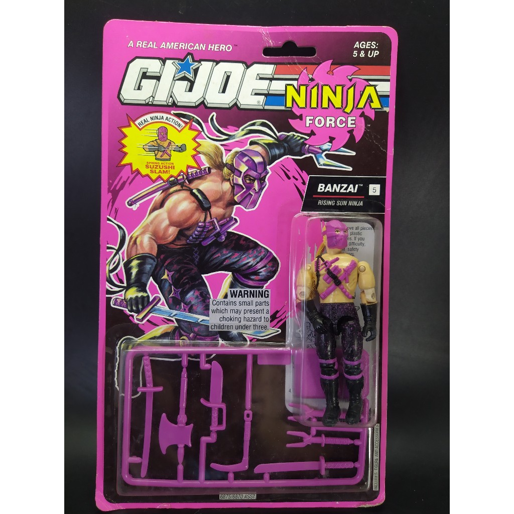 G.I.Joe Ninja Force BANZAI (GI Joe 1993) | Shopee Philippines