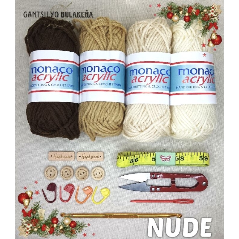 Crochet Set | Crochet Beginner Set | Crochet Starter Kit MONACO ACRYLIC ...
