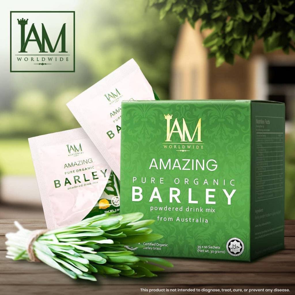 IAM AMAZING PURE ORGANIC BARLEY | Shopee Philippines