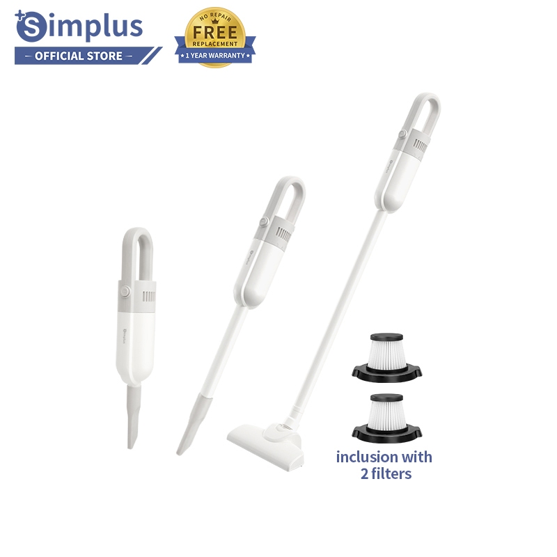 Simplus Vacuum Cleaner 3 in 1 Handheld Ultra Light 15000pa Strong ...