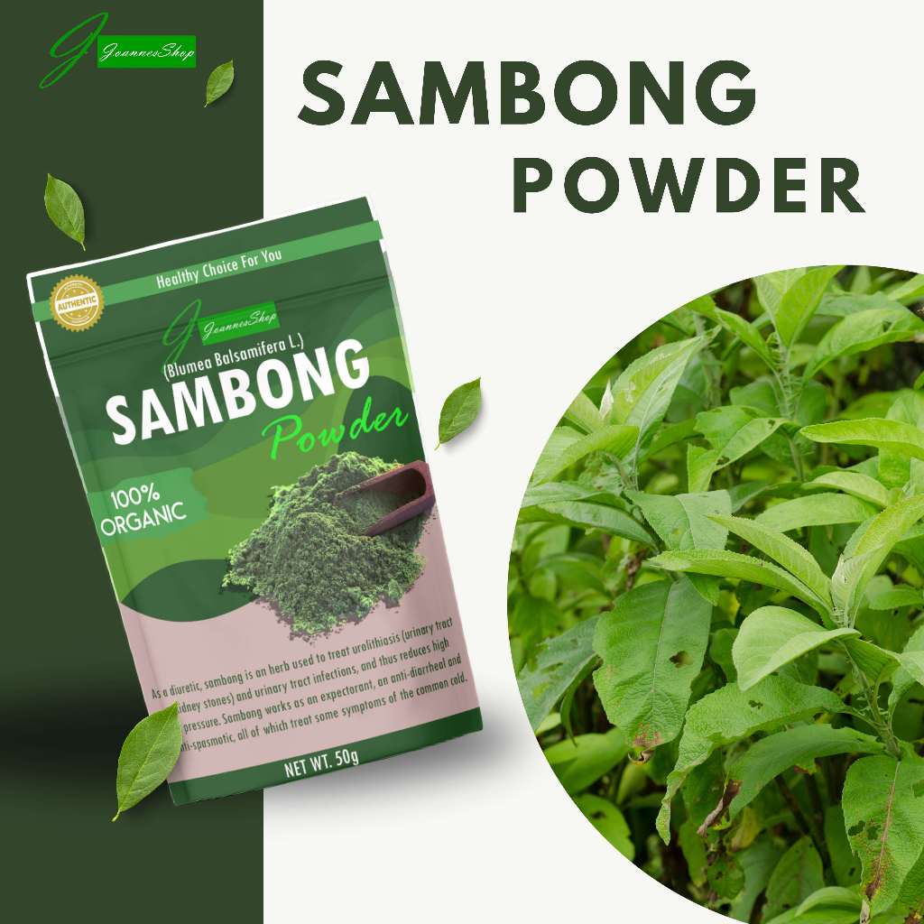 Sambong powder for tea - RETAIL PACK | Shopee Philippines