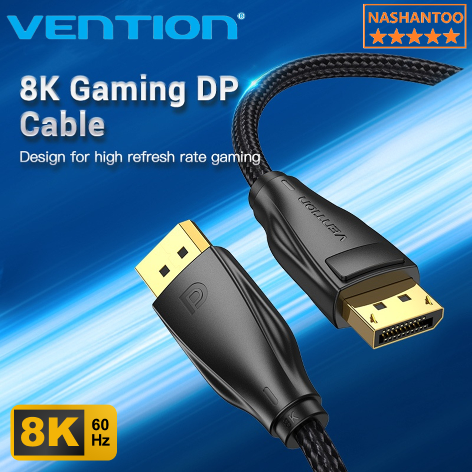Vention 10M Display Port 1.4 Cable 8K60Hz / 4K144Hz / 1080P240Hz 32 ...