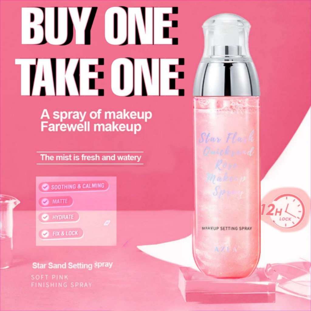 (FDA approved) {AZLA} 115ml MakeUp Setting Spray | MATTE & MOISTURE ...