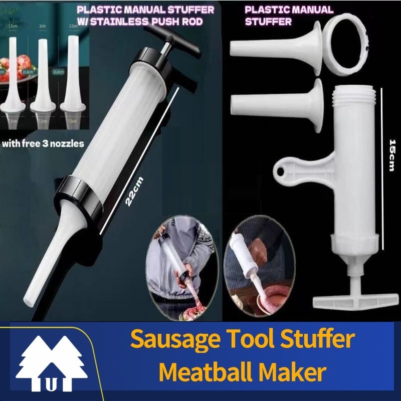 Longganisa Stuffer Machine / Meatball Maker Hand Operated With Funnel ...