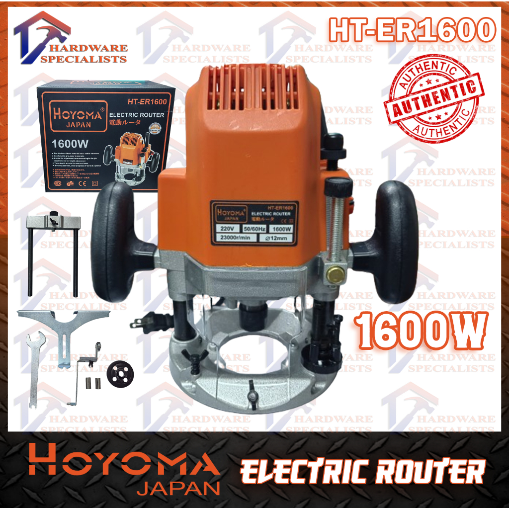 Hoyoma Electric Router Heavy Duty 1600W HT-ER1600 Original Authentic ...