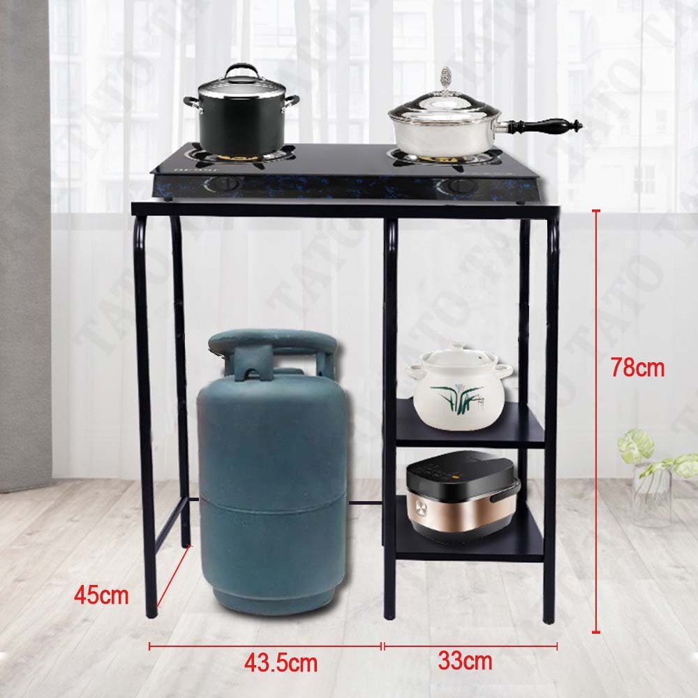 Gas Stove Stand Rack Kitchen Heavy Duty Gas Tank Holder Kitchen ...