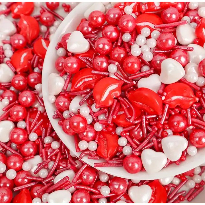 Valentines Sprinkle / Edible Sprinkle / Cake Sprinkle / Love Sprinkle ...