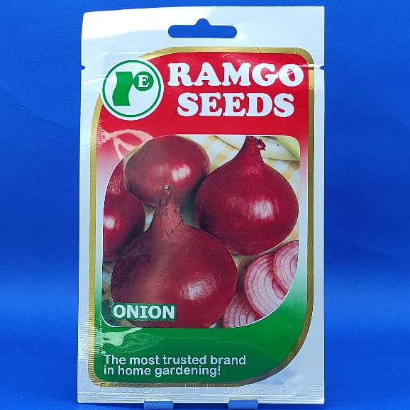 RAMGO RED CREOLE RED ONION SEEDS ORIGINAL PACK (3 GRAMS) | Shopee ...