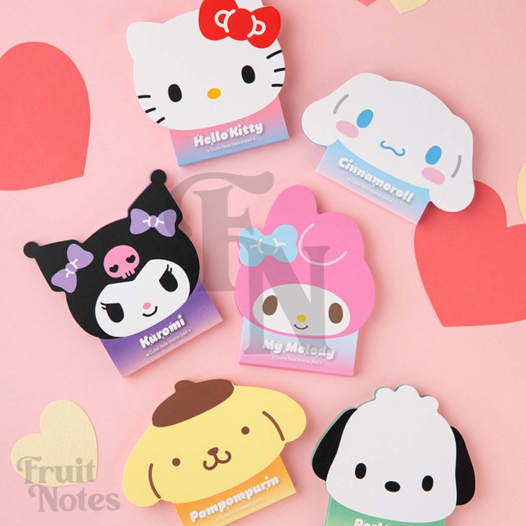 SN379 50 sheets Sanrio Theme Tear off Notepad | Shopee Philippines