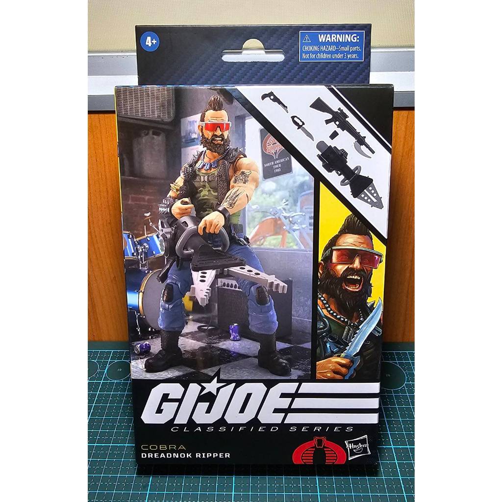 Gijoe Classified 6 Dreadnok Ripper G I Joe Classified No 102 Cobra Shopee Philippines