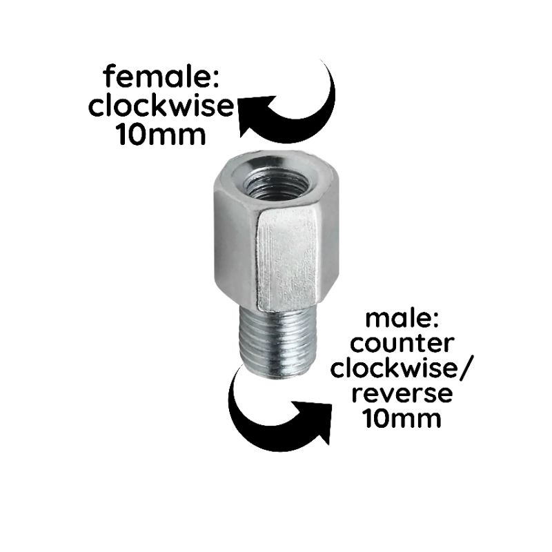 SIDE MIRROR ADAPTOR REPLACEMENT/EXTENSION ADAPTOR / ADAPTOR FOR STOCK ...