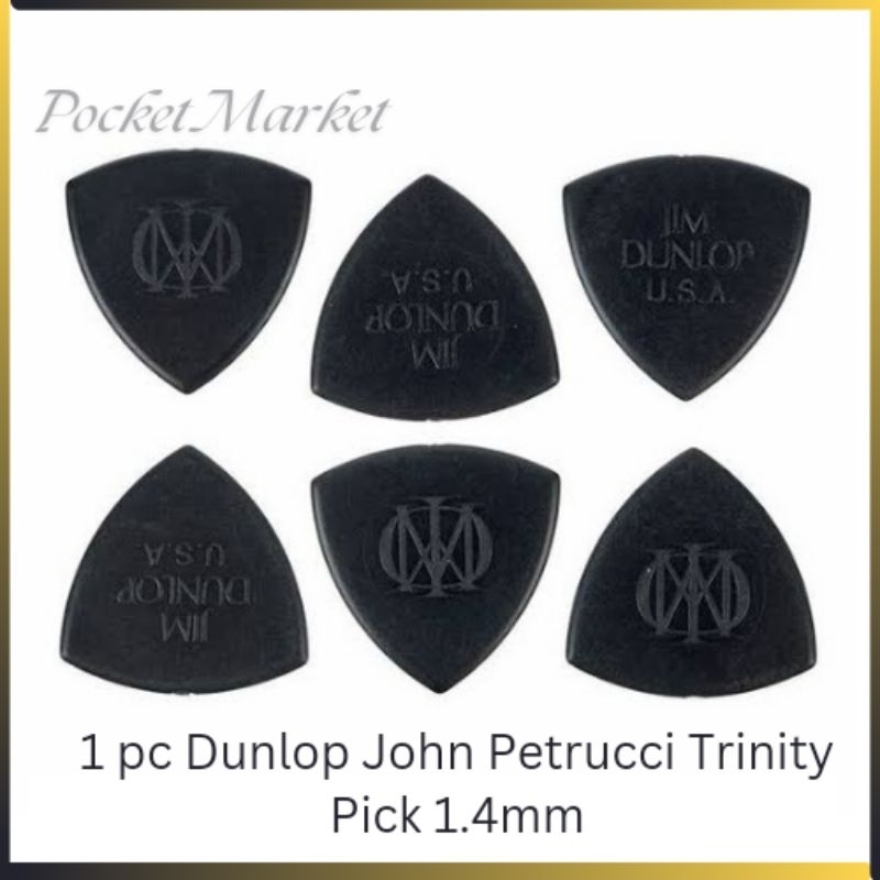 DUNLOP 545PJP140 John Petrucci Trinity Guitar Picks 1.40mm 1pc | Shopee ...
