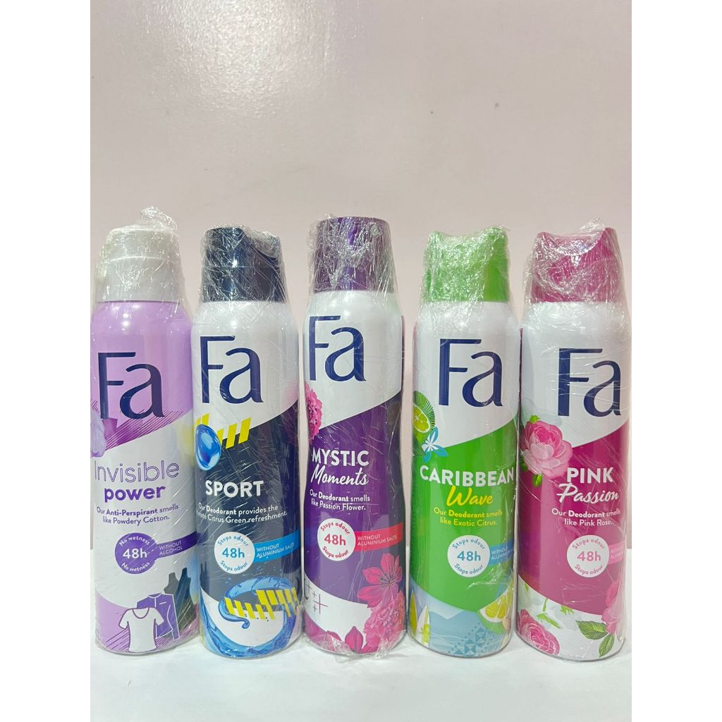 FA Perfumed Deodorant Spray 150 ML Import from Dubai | Shopee Philippines
