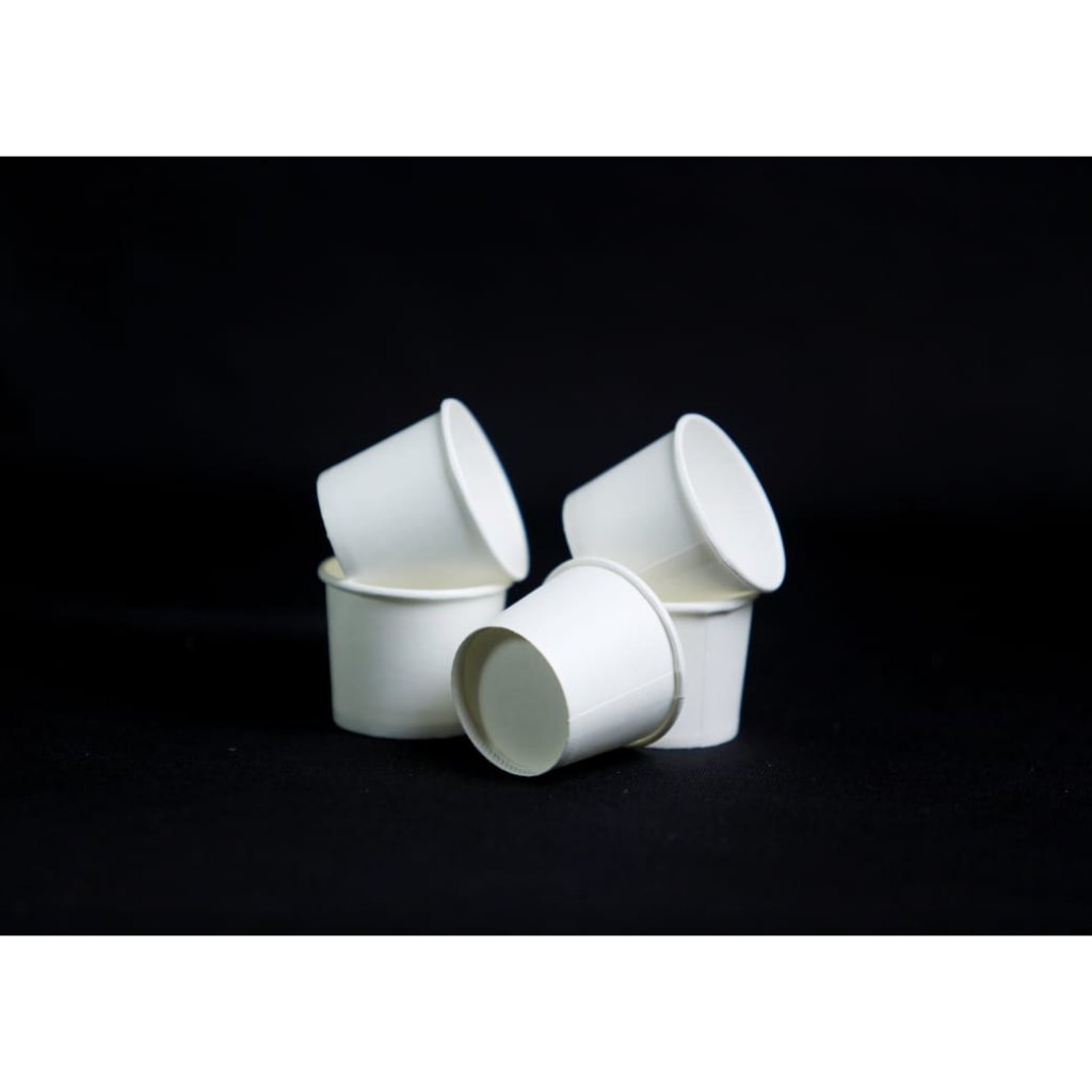Paper Cup 3oz 5oz Plain White Disposable Party Cups 50pcs per pack ...