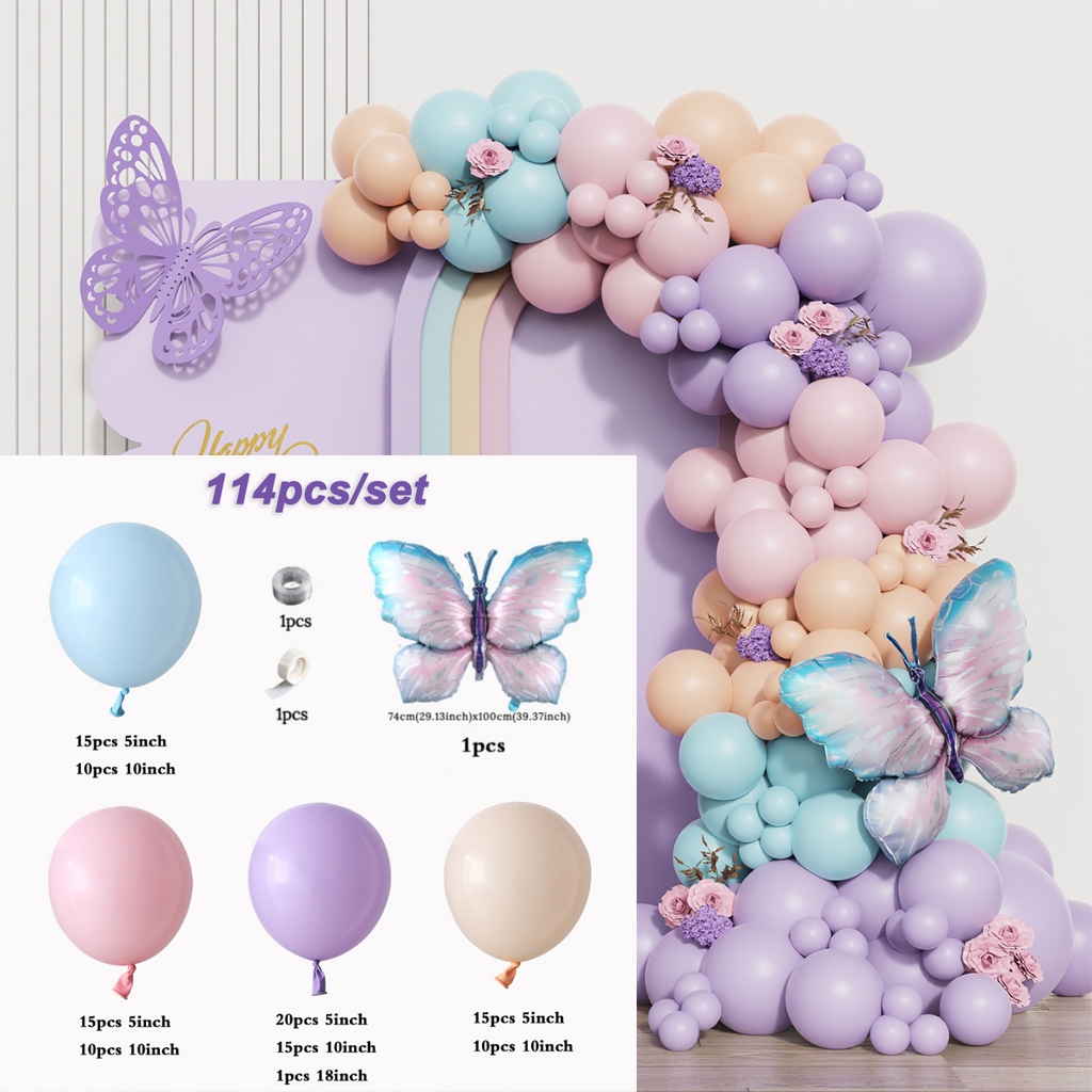 Balloon Garland Set Arch Chain Beach Inflatable Toy Balloon Balloon ...