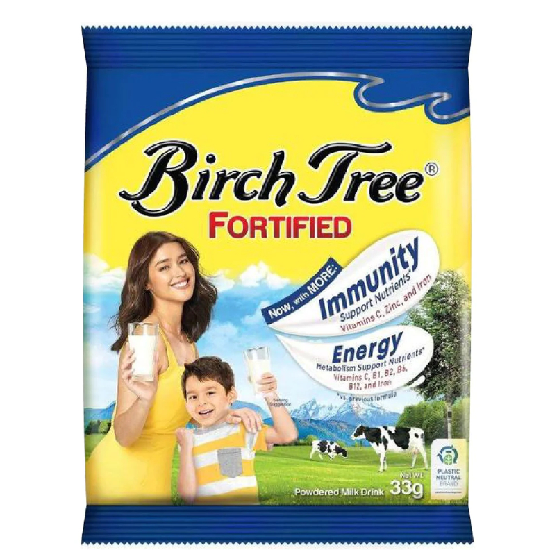BIRCH TREE MILK POWDER SACHET POWDER MILK | Shopee Philippines