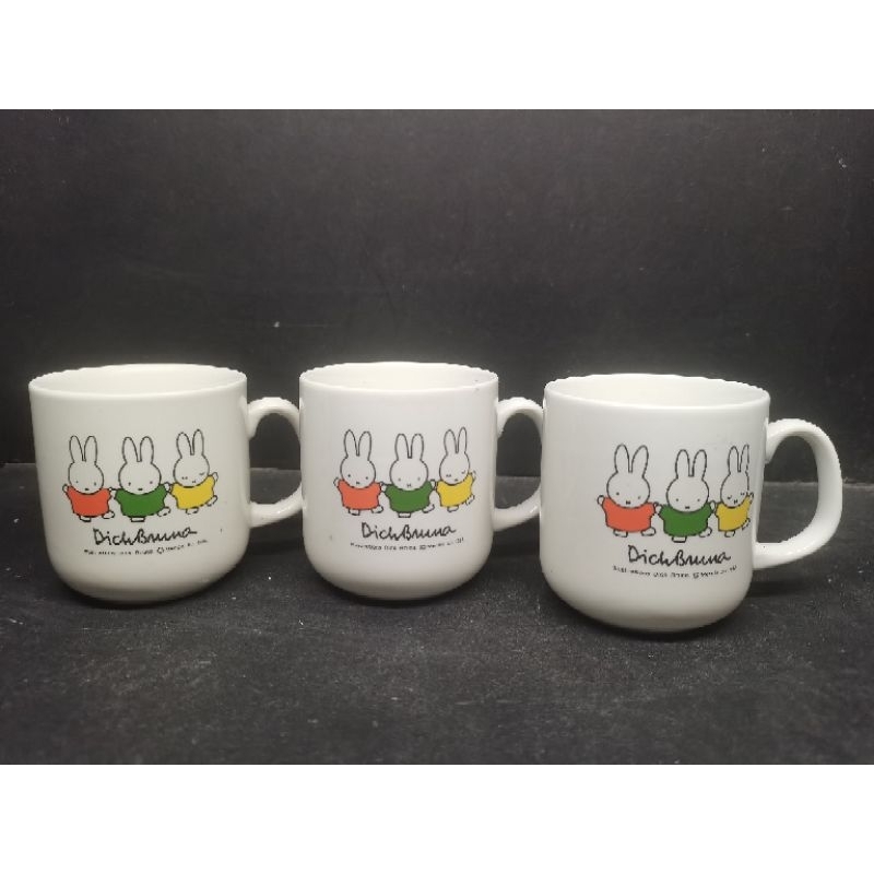 miffy mug set 3psc no original box available | Shopee Philippines