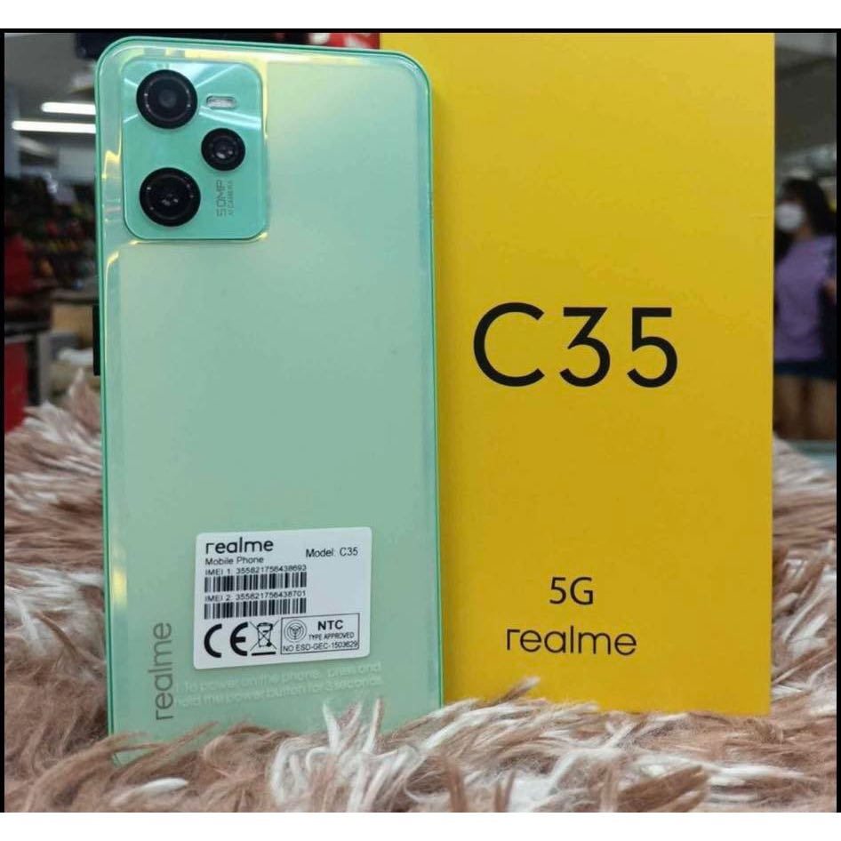 NEW Big Sale Realme C35 5G Cellphone 6G+128GB smartphone 6000mAh Good ...