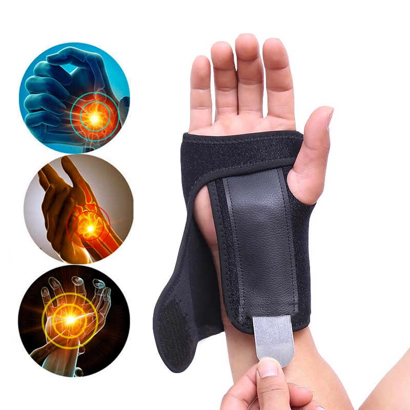 1pcs of sports wrist guard training support palm fixing steel plate ...
