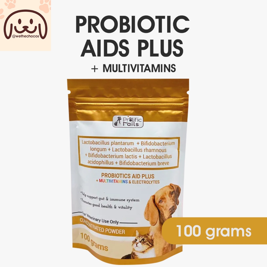 Prolific Tails Probiotic Aid Plus + Multivitamins & Electrolytes ...