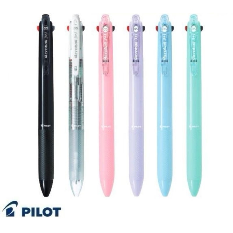 Pilot Japan Acroball 3+1 0.5mm Ballpoint Multipen | Shopee Philippines