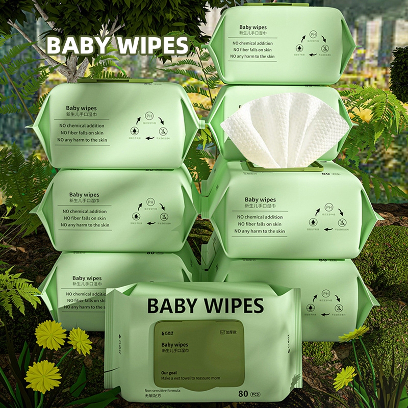 Organic Baby Wipes (Non-Alcohol-wet wipes) Large Pack of Newborn Wet ...