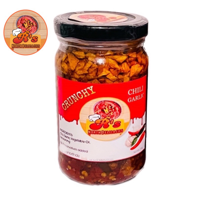 RSSHOPS Chili Garlic Sauce Oil PURE hot or Crispy 120/220ml Instant ...