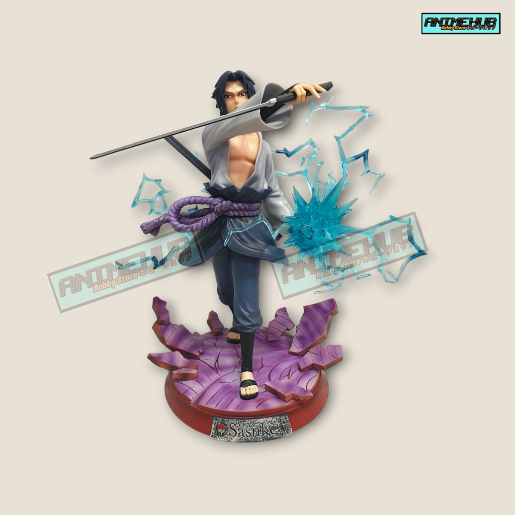 Naruto Sasuke Uchiha PVC Statue GK HBS Knock Off | Shopee Philippines