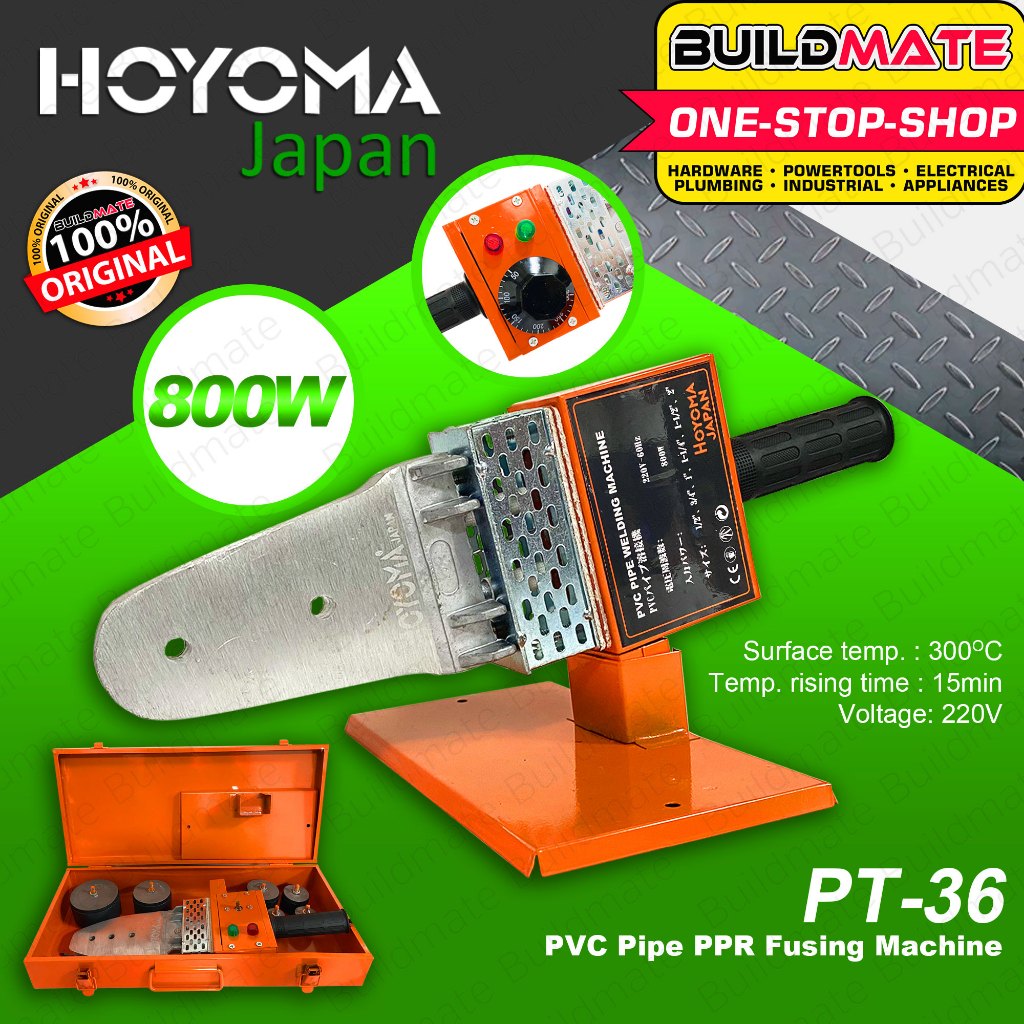 Hoyoma PT36 PVC Pipe Welding Machine PPR Fusing Machine MEGA HYMPT ...