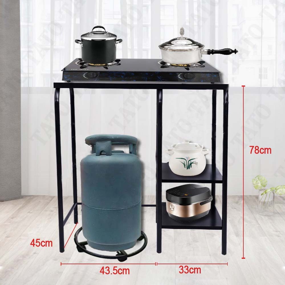 Gas Stove Stand Kitchen Heavy Duty Kitchen Organizer Stove Stand /Gas ...