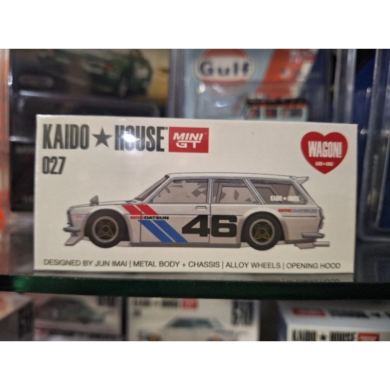 Mini GT Kaido House Datsun 510 Wagon #46 BRE No.027, Jun Imai | Shopee ...