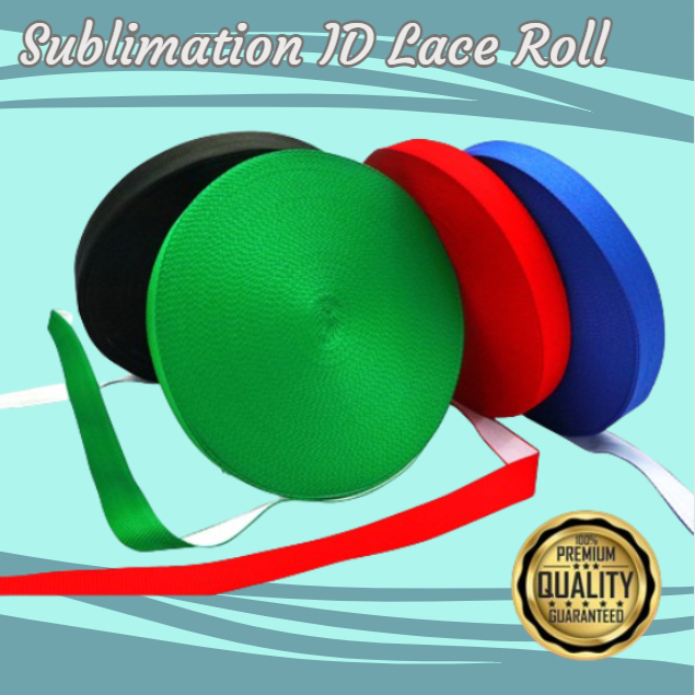 Sublimation Printable ID Lace / Lanyard Lace for ID Lace Making 1inch ...