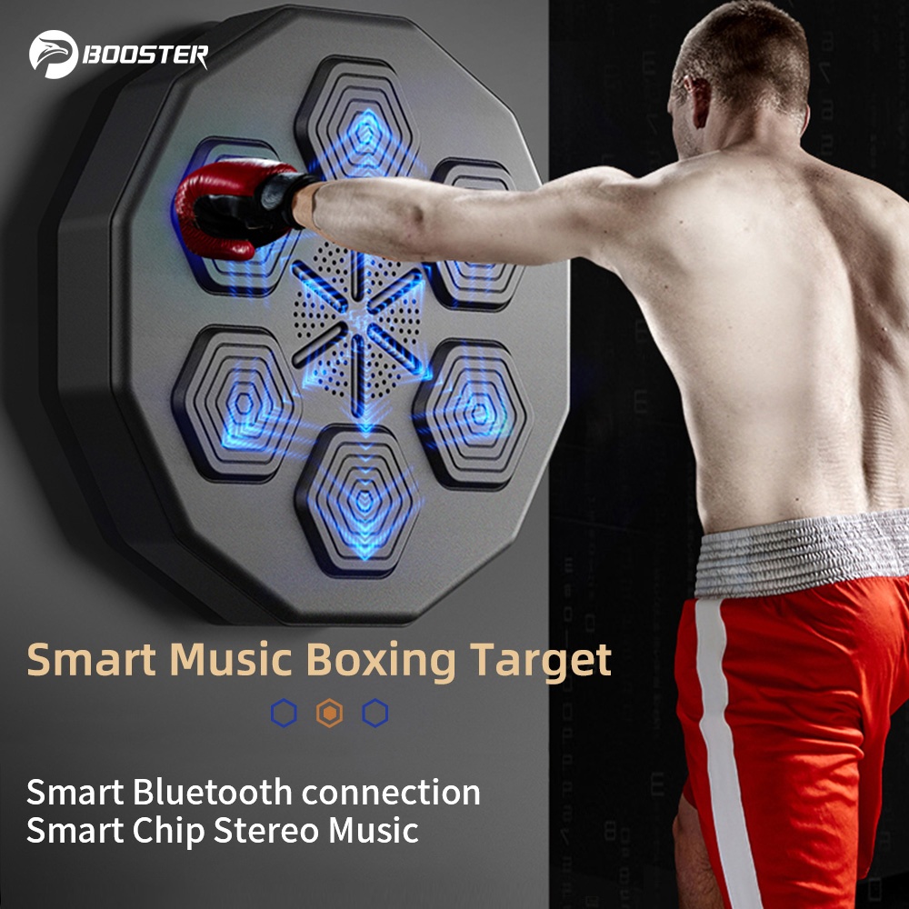 【Ready Stock】 Smart Music Boxing Machine Electronic Wall Target ...