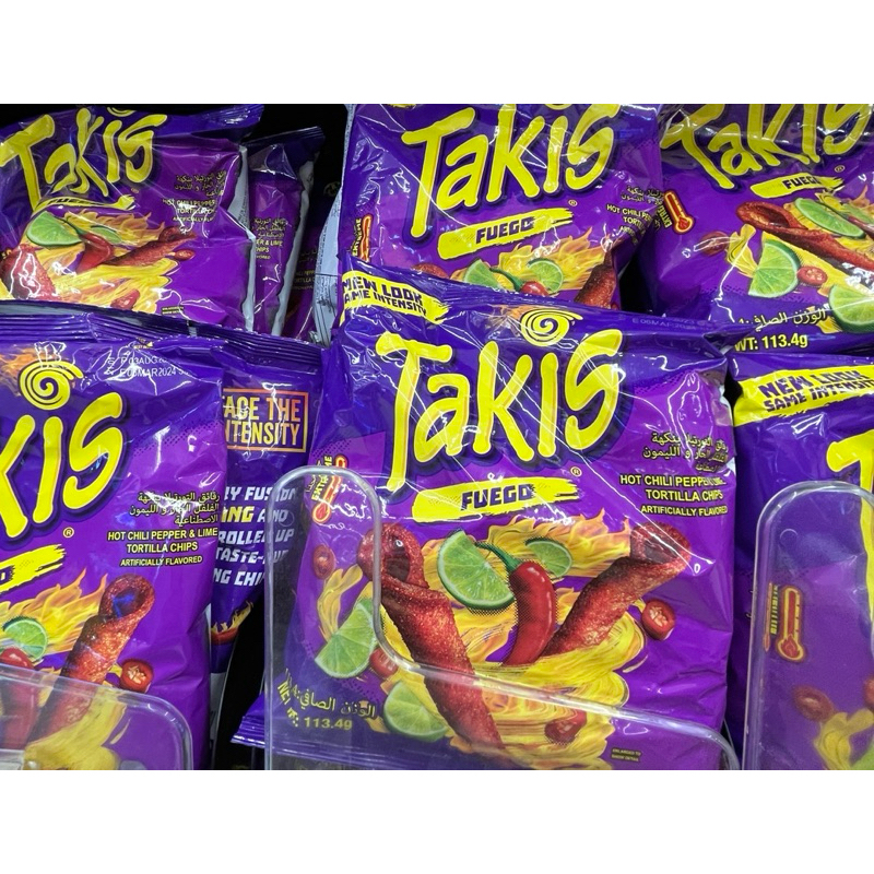 TAKIS Chips Fuego Flavor 4 oz or 113.4grams | Shopee Philippines