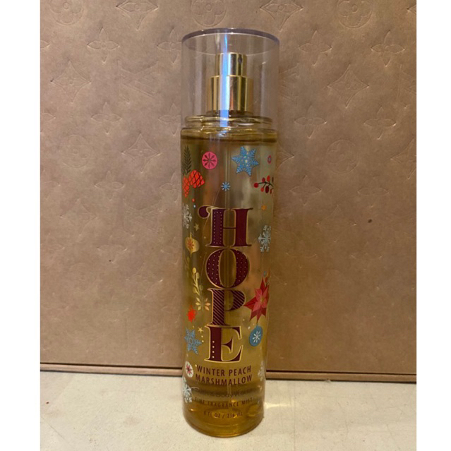 Bath & Body Works | Hope - Winter Peach Marshmallow | Fine Fragrance ...