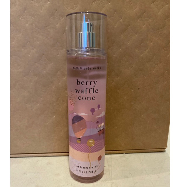 Bath & Body Works | Berry Waffle Cone | Fine Fragrance Mist | Shopee ...