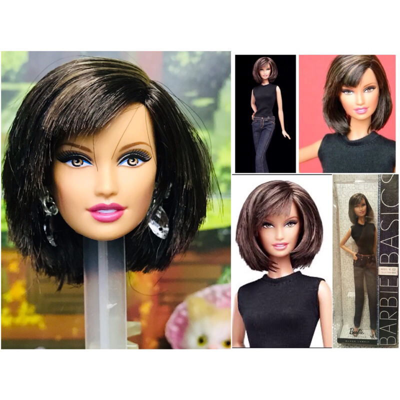 20102011 DOLL HEAD of barbie basic # 2 denim jeans lara or ana of GG ...