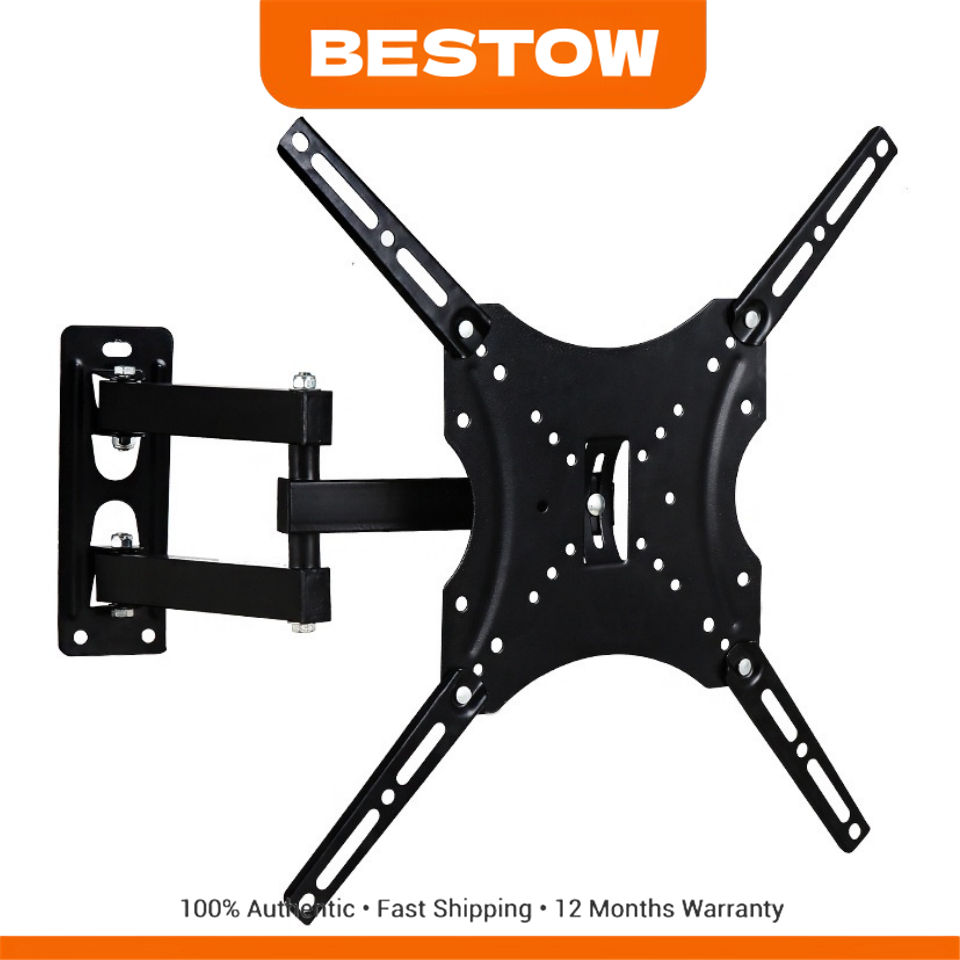 14-55 Inch TV Wall Mount Bracket Retractable Adjustable Rotating ...