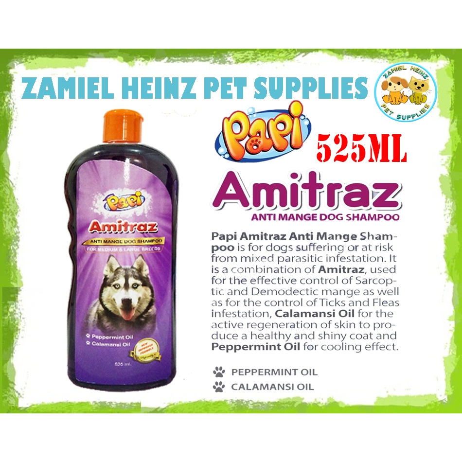 Papi Amitraz Anti Mange Dog Shampoo 525ml | Shopee Philippines Papi Amitraz Anti Mange Dog Shampoo 525ml | Shopee Philippines