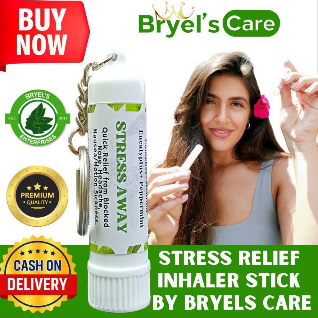 BRYELS CARE Migraine philippines Inhaler with keychain for Headache ...