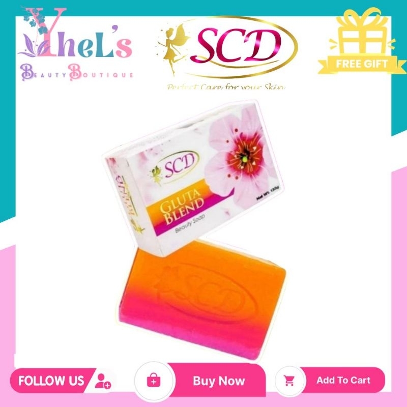 SCD Gluta Blend Soap 135g | Shopee Philippines