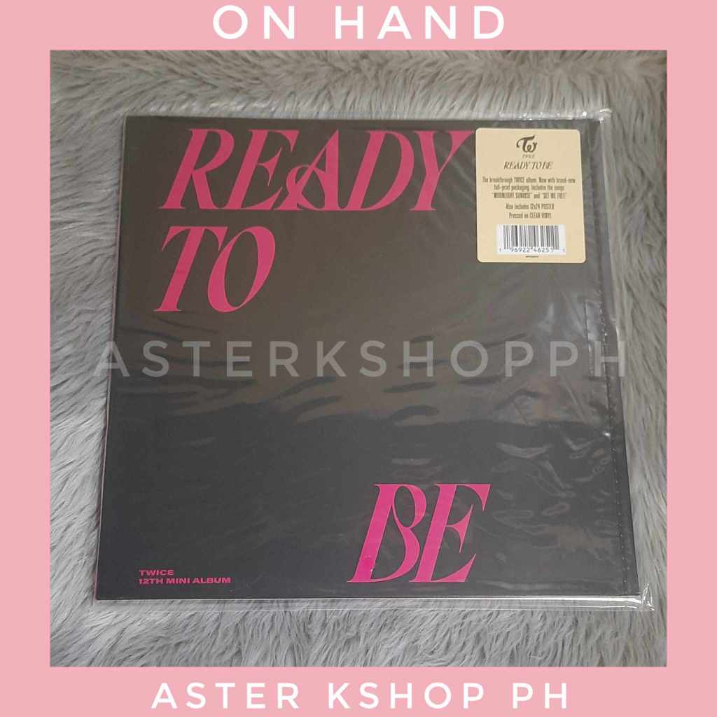 TWICE Ready To Be Vinyl 2nd Pressing - TWICE Shop Exclusive Version, LP ...