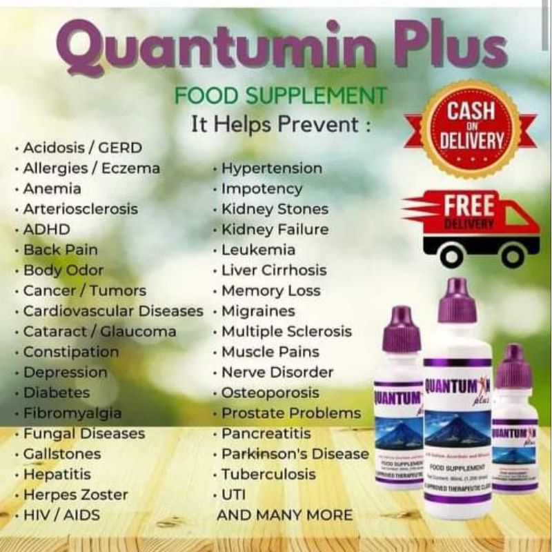 Quantumin plus 60ml with Free 35mL (sampler only) | Shopee Philippines