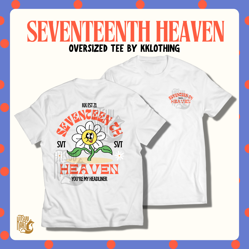 SVT Seventeenth Heaven Shirt K-pop Oversized | Shopee Philippines